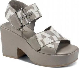 DKNY Dkny, Femme, Chaussures, Gris, Taille: 39 EU Makario Platform Sandal