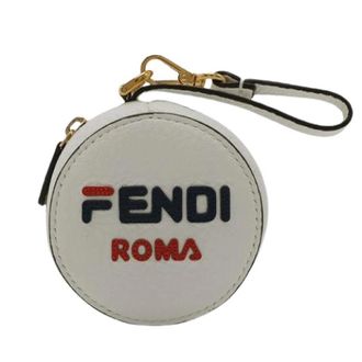 Fendi Pre-owned Mania Fila Collab Nylon Leather Backpack - - Pre-owned - Damen - Wei&szlig; - ONE SIZE