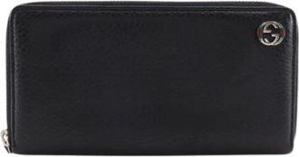 Gucci unisex, Pre-owned, Noir, Taille: ONE Size Portefeuille Pre-owned