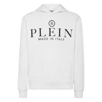 Philipp Plein Homme, Sweatshirts et sweats &agrave; capuche, Blanc, Taille: XL SweaT-shirt &agrave; capuche