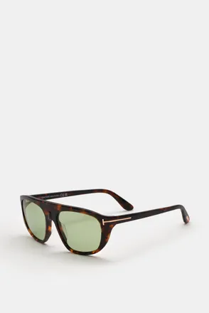 Tom Ford Herren - Sonnenbrille Edward dunkelbraun gemustert/oliv
