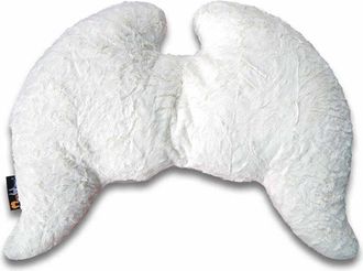 MeroWings Flügelkissen, Joy (M) Naboa - Bezug und Füllung. Dekokissen vom Designer, Ergonomisches Kissen, Sofakissen, Lendenwirbelkissen, Lesekissen, Kuschelkis