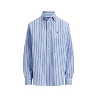 Polo Ralph Lauren Relaxed Fit Popeline-Hemd - - Blouses & Shirts - Damen - Blau - S
