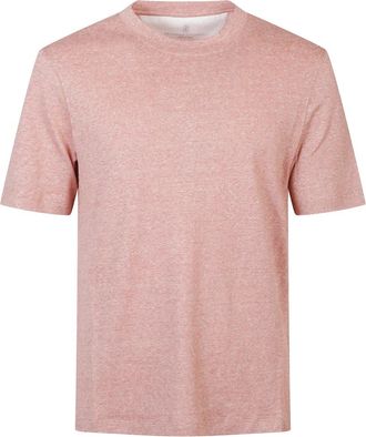 Brunello Cucinelli Homme, Tops, Rose, Taille: 2XL Brunello Cucinelli T-shirts et Polos Rose