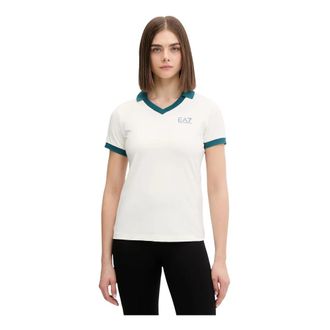 Emporio Armani Trainings-T-Shirt - - Tops - Damen - Beige - L