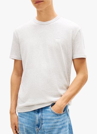 Tommy Hilfiger T-shirt col rond manches courtes logo brod&eacute;