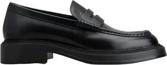 Tod's Homme, Chaussures, Noir, Taille: 42 1/2 EU Mocassin en cuir