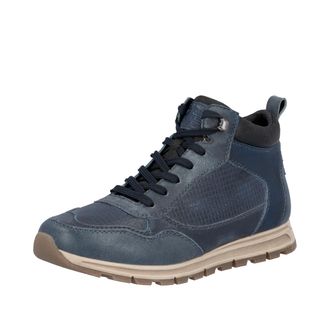 Rieker Herren B0508 Sneaker High, blau 14, 45 EU