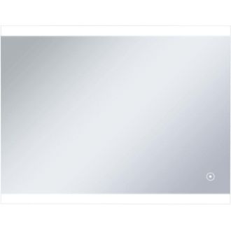 vidaXL Miroir mural à led de salle de bain et capteur tactile 80x60 cm Vidaxl