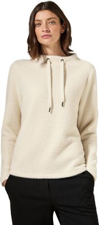 Cecil Damen B322479 Federgarn Shirt, Raw Sand Beige, M EU