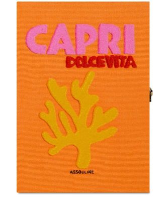 ASSOULINE boite pour livre Capri - Orange