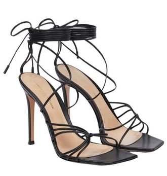 Gianvito Rossi Black Sylvie Sandals Size 42