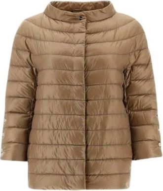 Herno Ultraleichtes Nylon-Cape - - Jackets - Damen - Beige - L