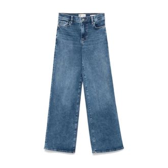 Frame Denim Femme, Jeans, Bleu, Taille: W27 Pantalon Palazzo Slim Tribute