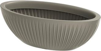 Prosperplast Blumentopf Latia, oval, 58 x 24 x 20 cm, Mokka