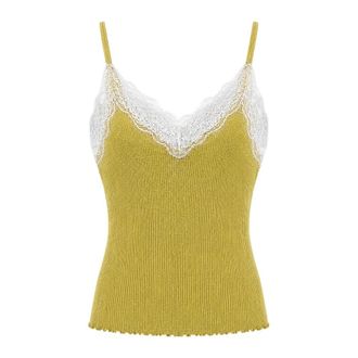 Imperial Canotta - - Tops - Damen - Gelb - ONE SIZE