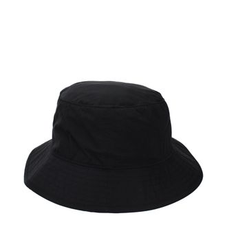 C.P. Company Mens Black Polyamide Bucket Hat