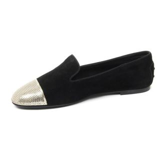 Tod's Schwarze/Gold Pailletten Ballerinas - - Shoes - Damen - Schwarzk - 36 EU