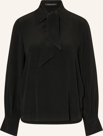 Luisa Cerano Luisa Cerano Blusenshirt Mit Seide schwarz