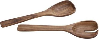 Villeroy & Boch Artesano Salatbesteck 2-teilig Braun, Salatbesteck Holz, Salat, Besteckset, Holzlöffel, Holzgabel, Akazienholz