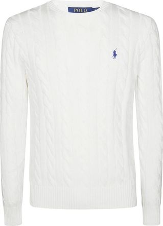 Polo Ralph Lauren Herren, Strickwaren, Wei&szlig;, SGr&ouml;&szlig;e