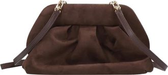 Themoir&egrave; Femme, Sacs, Brun, Taille: ONE Size Tia Pleated Handbag