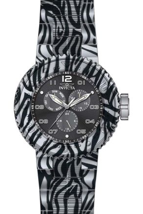 Invicta Pro Diver 50207 Herrenuhr - Quarzwerk - Edelstahl mit grauem Zifferblatt - 52 mm
