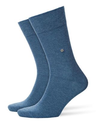 Burlington 2er Pack unifarbene Socken aus einem Baumwollmix in