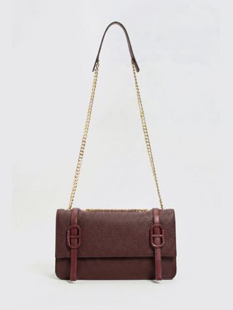 Twinset Sac Port&eacute; &eacute;paule TWINSET Femme couleur Rouge Pourpre