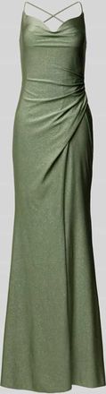 Luxuar Abendkleid mit seitlicher Raffung