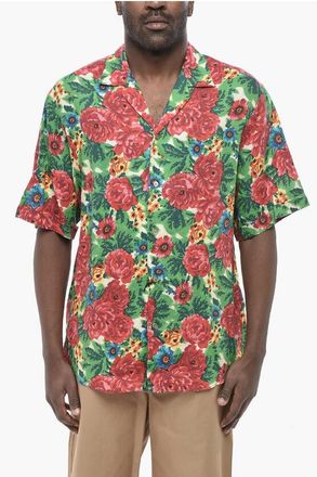 Gucci Floral Linen Shirt size 46