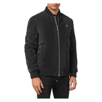Philipp Plein Herren, Jacken, Schwarzk, LGr&ouml;&szlig;e