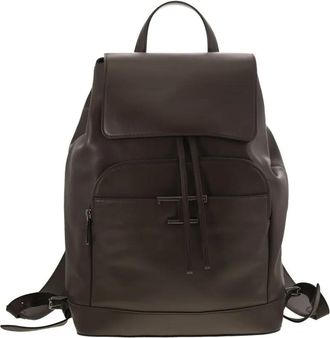 Tod's Tods Rucks&auml;cke - T Timeless Medium Leather Backpack - Gr. unisize - in Braun - f&uuml;r Damen