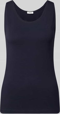 s.Oliver Red Label Slim Fit Tank Top aus Baumwoll-Mix