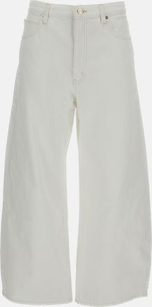 Frame Denim Jeans Mit Bow-detail Im Cropped-schnitt