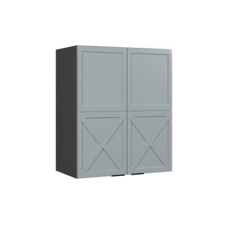 Vicco K&uuml;chenschr&auml;nke Fame-Line, h&auml;ngender K&uuml;chenschrank, Hellblau-grau, 60 cm