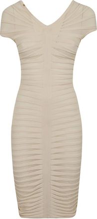 Elisabetta Franchi Femme, Robes, Beige, Taille: 40 FR Abito di Maglia