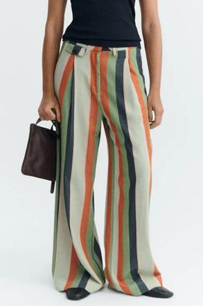 Thinking Mu Thinking MU Damen vegan Hose Pat Quick Stripes Multicolor