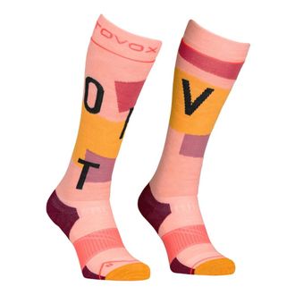 Ortovox Ortovox - Freeride Long Socks Cozy - Femme - Sport - Multicolore - Taille: S