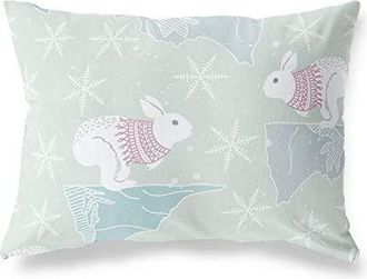 Bonamaison Le Jardin du Lin Kissenbezug Zierkissenbezug Motiv Zufälliges Kissenbezug, Für Bett, Auto, Sofa, Haus, Wohnzimmer, Schlafzimmer, Dekoration, 45x60 Cm 