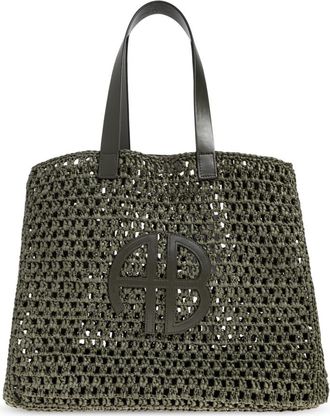 Anine Bing Femme, Sacs, Vert, Taille: ONE Size Grand sac fourre-tout Rio