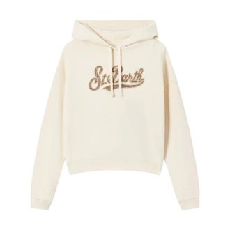 MC2 Saint Barth SweaT-shirt &agrave; capuche Mindy - Femme - Sweatshirts et sweats &agrave; capuche - Beige - Taille: 40 FR
