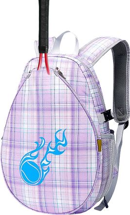 Generic Tennis Schl&auml;ger Tasche F&uuml;r Kinder - Outdoor Sportger&auml;te | Sport Organizer Tasche,F&uuml;r M&auml;dchen Jugendliche Anf&auml;nger Sportler Turniere Sommercamp Schule 