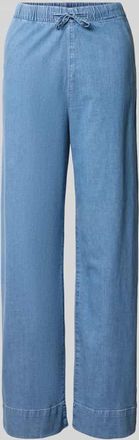 Tom Tailor Denim Regular Fit Wide Leg Jeans aus Baumwoll-Mix