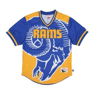 Mitchell & Ness NFL Jumbotron 3.0 Mesh V-Ausschnitt Jacke - - Sport - Herren - Mehrfarbig - L