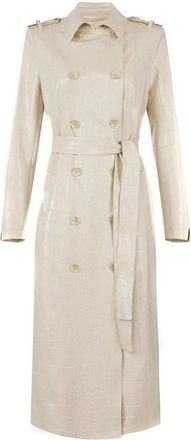 Elisabetta Franchi Trench-Coat - Blanc