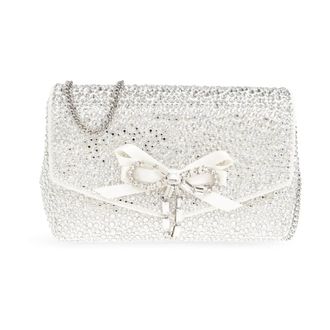 Jimmy Choo London Soft Bow Mini Schultertasche - - Bags - Damen - Grau - ONE SIZE