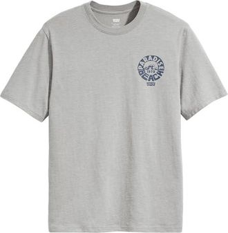 Levi's Homme Ss Relaxed Fit Tee, Brin Coastal Scenic Mid Tone Heather Grey, XL