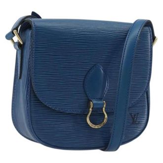 Louis Vuitton Pre-owned Cuir sacs-louis-vuitton - Femme - Pre-owned - Bleu - Taille: ONE Size
