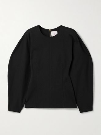 Carolina Herrera Arc Oberteil Aus Ponte - Schwarz